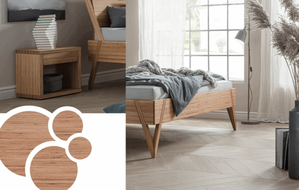 Solid wood bed VIVA | Solid wood bed | dormiente